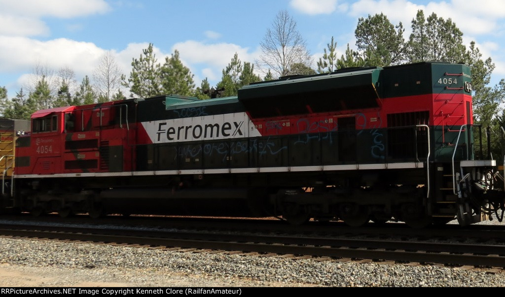 NS train #153 (Manifest) (Linwood, NC - Birmingham, AL) (pic 2)